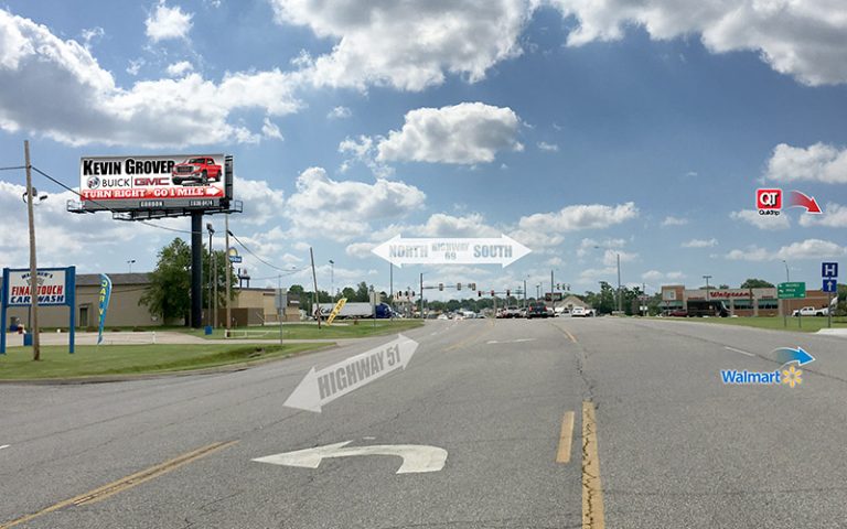 Wagoner, Oklahoma Billboard #66 – Gordon Outdoor Advertising LLC